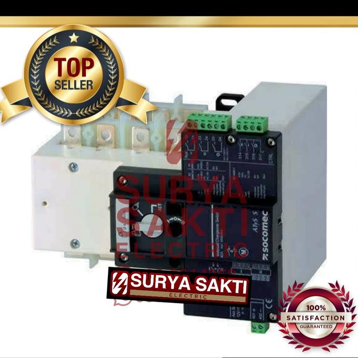 Jual COS Motorized 4P 125A 230VAC ATyS S Socomec 95034012 - Jakarta Pusat - Surya Sakti ...