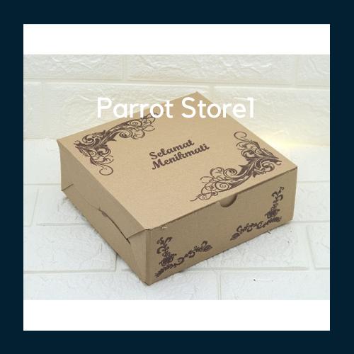 Jual box nasi kotak nasi eco friendly ukuran 22x22 kotak packing dus ...