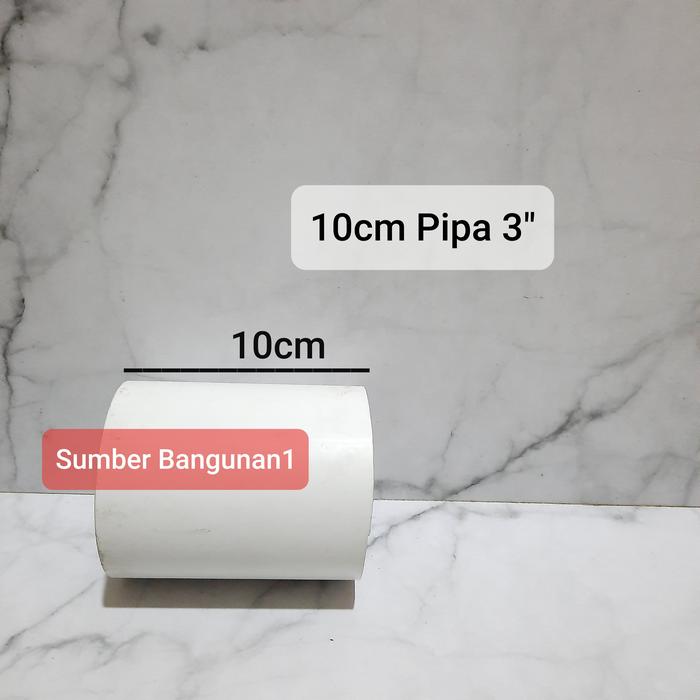Jual Pipa 3" pralon 3 inc 10cm potongan potong 3 inch inci - Kab ...