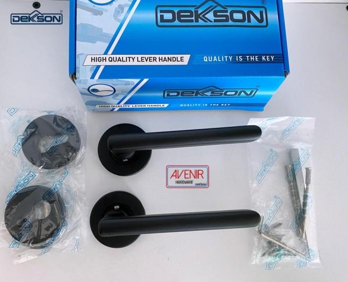 Jual Lever Handle Dekkson Hitam LHTR 0039 Matt Black Dekkson - Kab ...