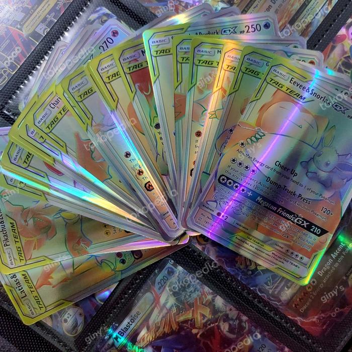 Jual Random Kartu Pokemon Foil / Shiny / GX / V / VMAX / RR / UR / SR ...