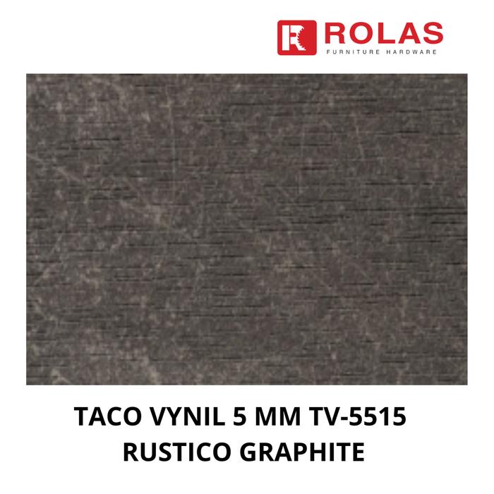 Jual TACO VYNIL 5 MM TV-5515 RUSTICO GRAPHITE/ LANTAI KAYU VYNIL - Kota ...