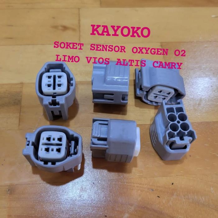 Jual SOCKET SENSOR OXYGEN O2 TANPA KABEL SOKET OKSIGEN VIOS LIMO ALTIS ...