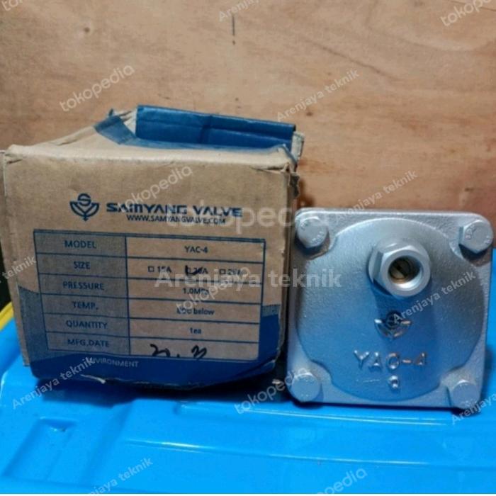 Jual air vent 1/2" samyang YAC 4 - Jakarta Pusat - Arenjaya teknik | Tokopedia