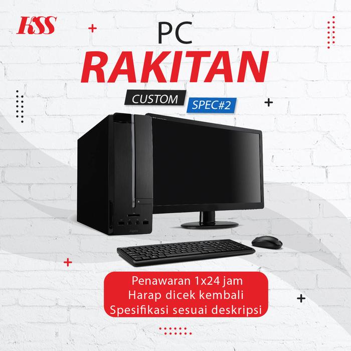 Jual KOMPUTER / PC RAKITAN CUSTOM SPEC #2 (Penawaran Khusus) - Jakarta ...