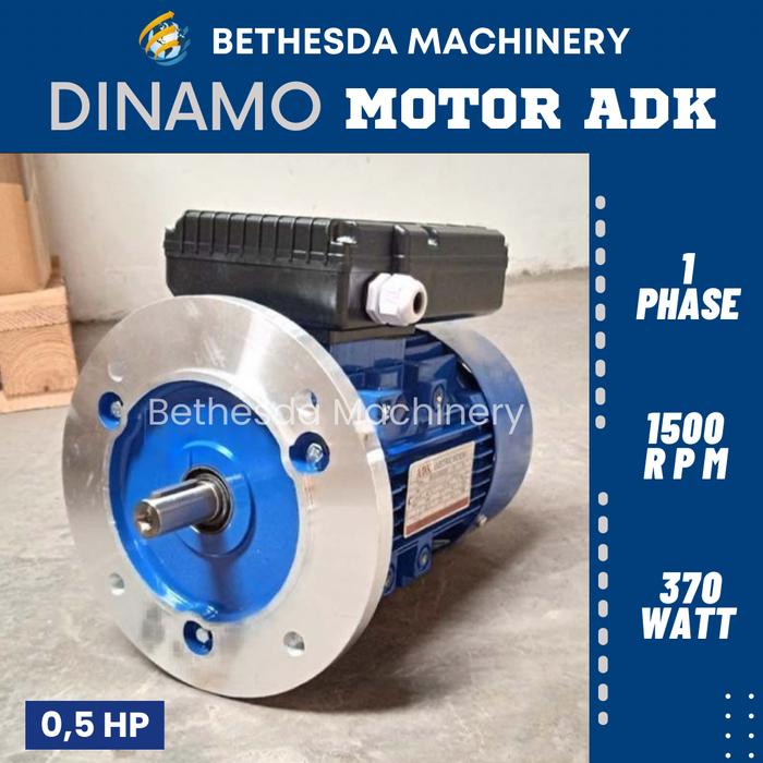 Jual Elektro motor / Dinamo / Motor Listrik 1HP 2 hp 1500 RPM 1 phase ...