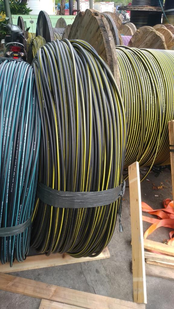 Jual NETVIEL Fiber optik kabel 8 Core SINGLEMODE OUTDOOR DUCT AERIAL ...