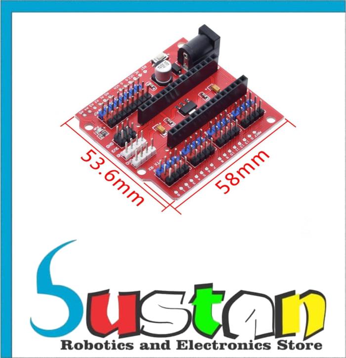 Jual EXPANSION SHIELD MODULE ARDUINO NANO I/O BOARD EXTENSION ...