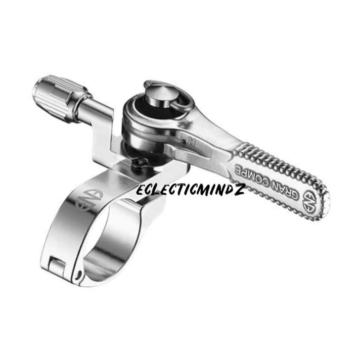 Jual dia compe ene thumb shifter silver and black 8 9 10 speed ...