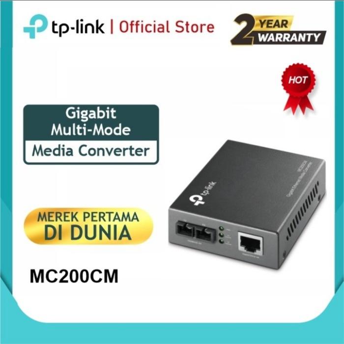 Jual TP-Link MC200CM Gigabit Multi Mode Ethernet Media Converter - Kota Bandung - Bandung Online ...