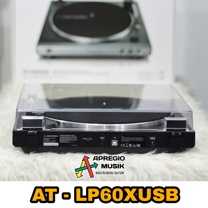 Jual Audio Technica At-lp60xusb Stereo Turntable Lp60x Usb Lp60 X Di ...