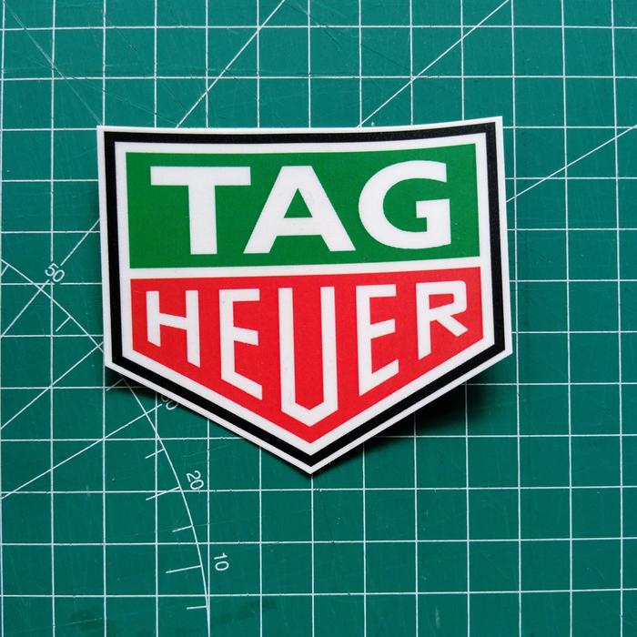 Jual Sticker TAG Heuer New Logo Famous Brand - Kota Bandung - Mas Kibis ...