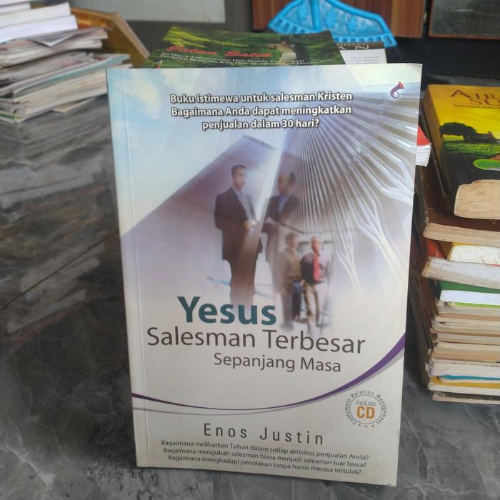 Jual YESUS SALESMAN TERBESAR SEPANJANG MASA - ENOS JUSTIN A3 - Kota ...
