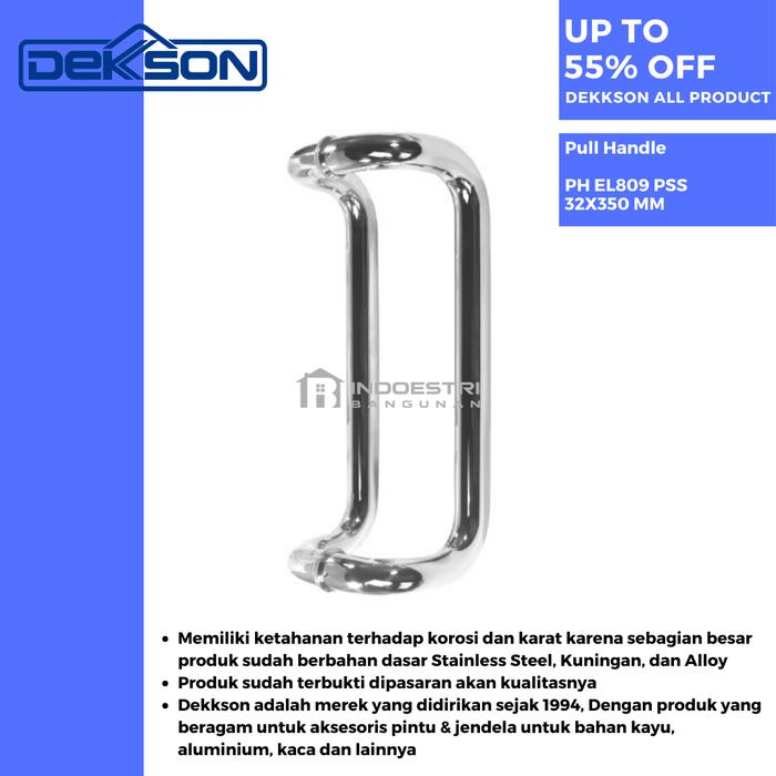 Promo Pull Handle Pintu Kaca Dekkson PH EL809 32 x 350 PSS (35 CM ...