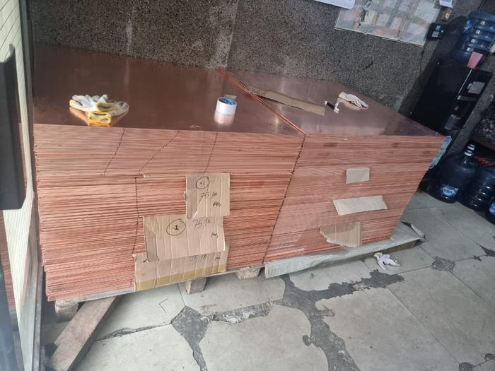 Jual Copper Plate 1m x 1m x 3mm x Plat Tembaga 1m x 1m x 3mm - Jakarta ...