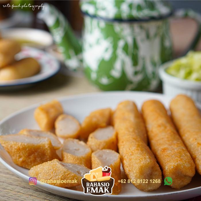 Jual Pempek Lenjer Besar Rahasio Emak Ikan Tenggiri Frozen (Asli ...