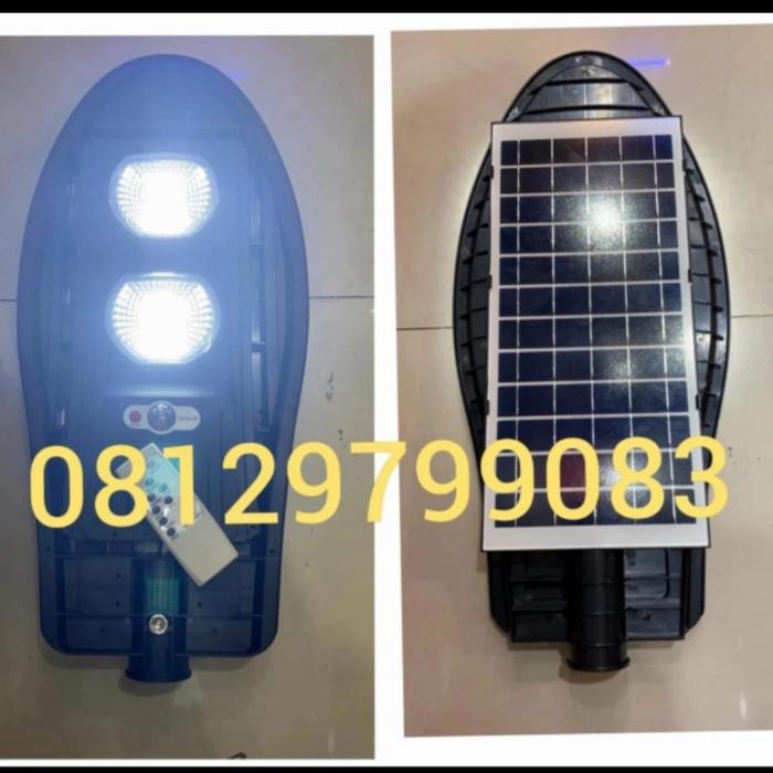 Jual lampu jalan pju solar sel 100w 100 watt panel surya matahari ...