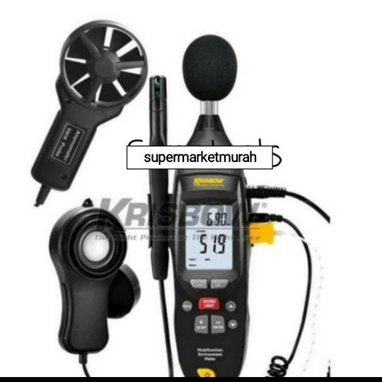 Jual KRISBOW KW 10176832 5 in 1 Environment meter tester KW10176832 Ori ...