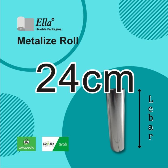 Jual Metalize Roll 75micron I 1Kg I Kemasan Packaging I Tanggung - 26cm ...