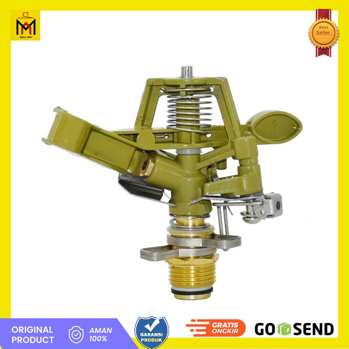 Jual Nosel Sprinkler Putar Irigasi Penyiraman Otomatis Taman Kebun ...