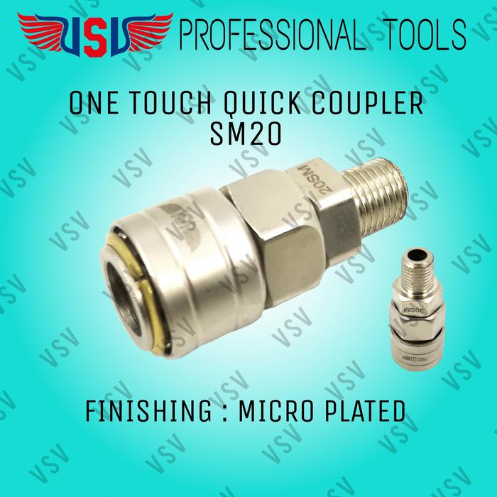 Jual VSV Quick coupler / One touch coupler SM 20 - Jakarta Barat - VSV ...
