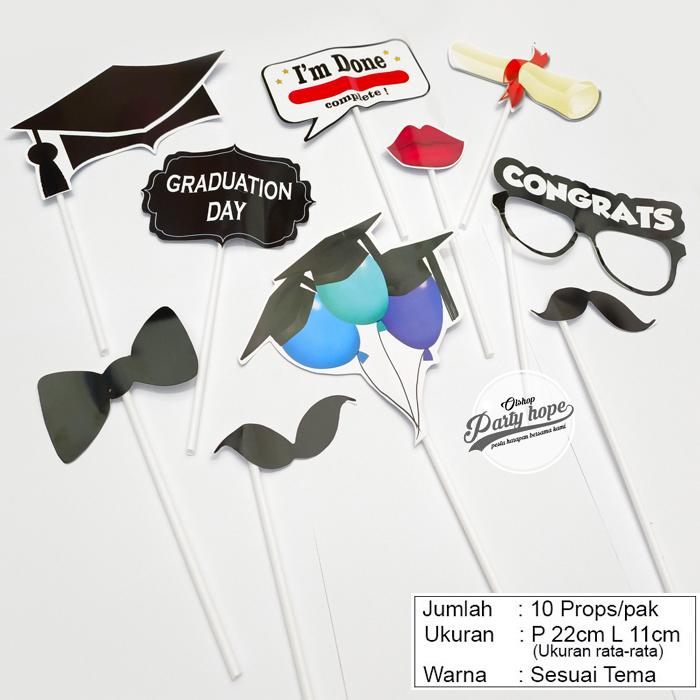 Jual photo boots wisuda / aksesoris poto boot / poto props graduation ...