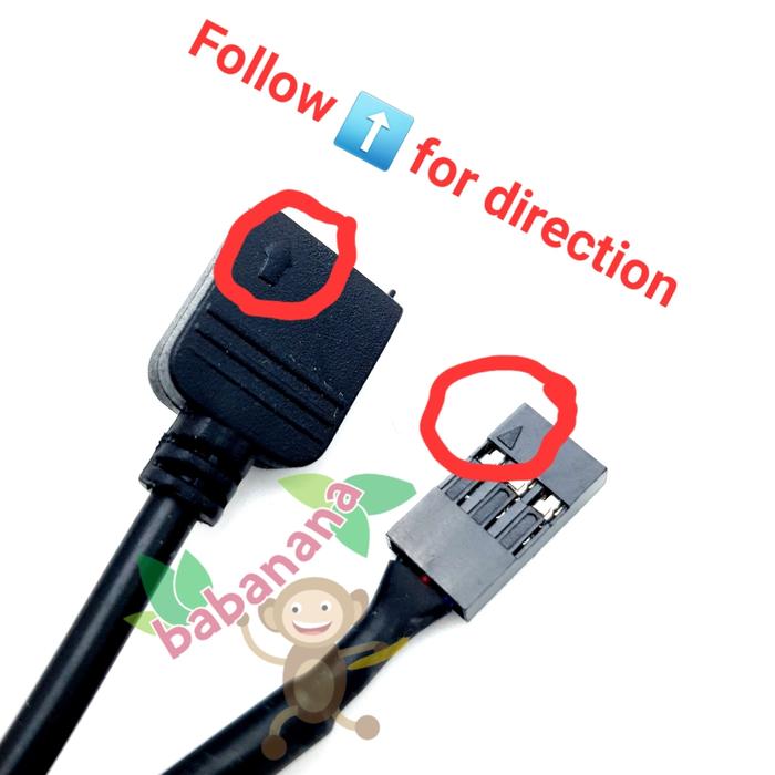 Jual Kabel Argb 5v 3 Pin To Vdg Converter Adapter Cable Rgb Fan Pc ...