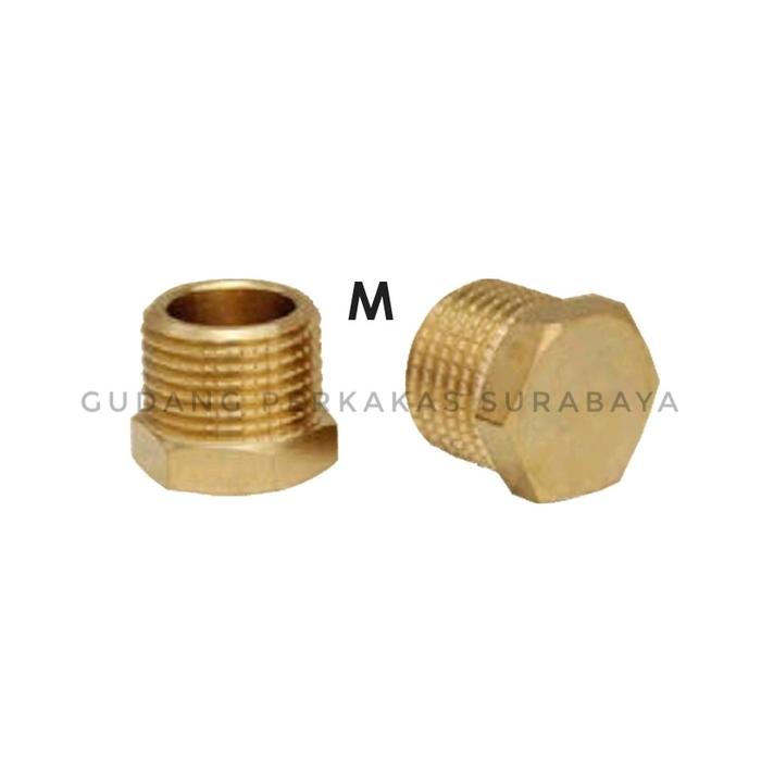 Jual TUTUP DRAT PIPA MALE END CAP NEPEL DRAT LUAR TUTUP DRAT PIPA DRAT ...