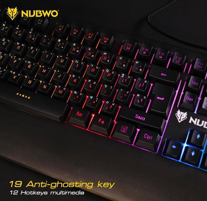 Jual Keyboard Gaming Nubwo NK30 Vakant semi-mechanical keyboard RGB - Jakarta Pusat - goostore ...