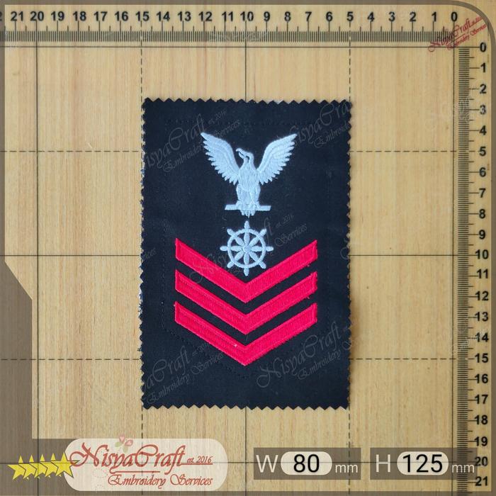 Jual NCEP0102-0513- US NAVY Enlisted RANK / RATE INSIGNIA (E6) - MU-PO1 ...