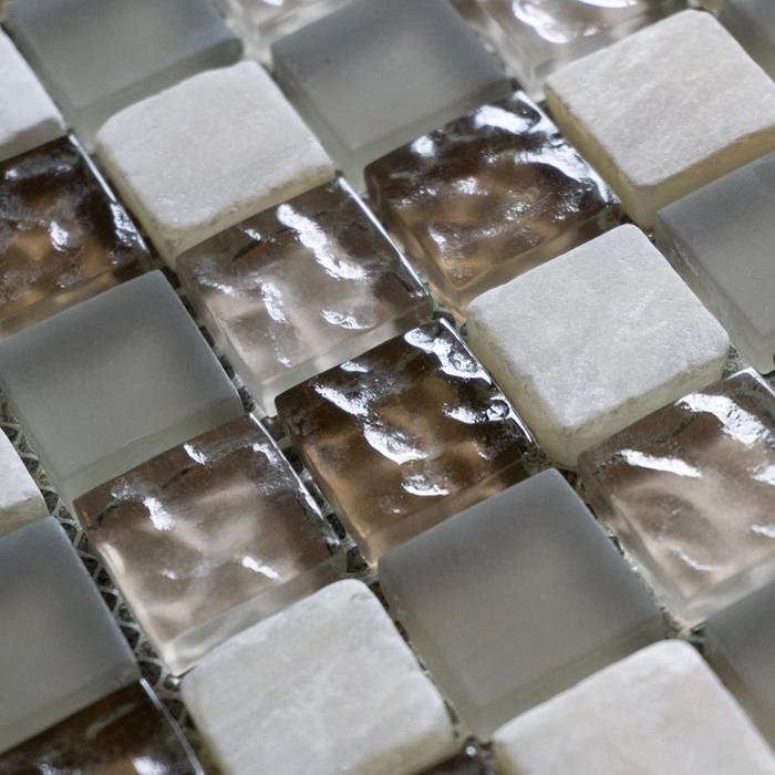 Jual Mozaik kaca untuk Backsplash Tile/ Venus Type Toscana Maxi Light ...