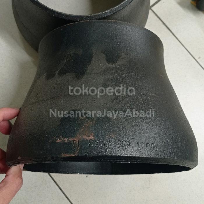 Jual Reducer Las Besi Carbon Steel Sch 20 / SGP 8 x 6 " inchi - Jakarta ...