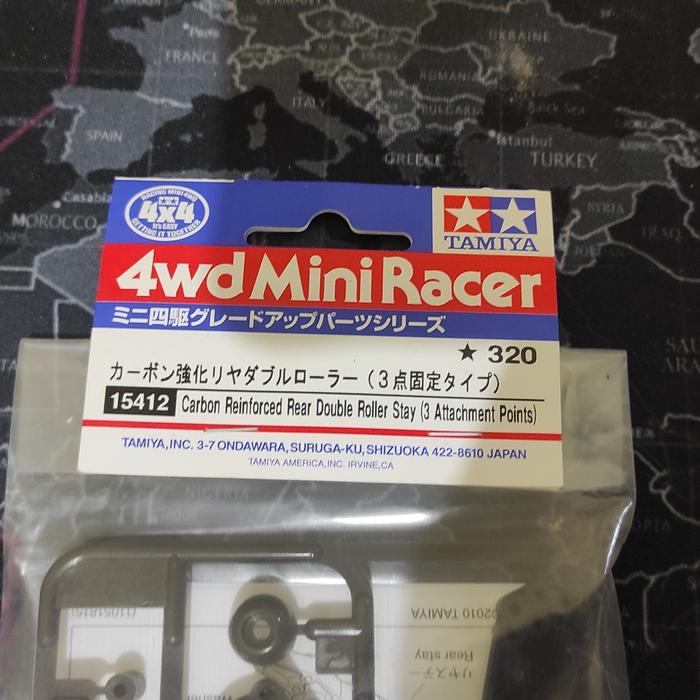 Jual TAMIYA 15412 carbon reinforced rear double roller stay - Kota ...