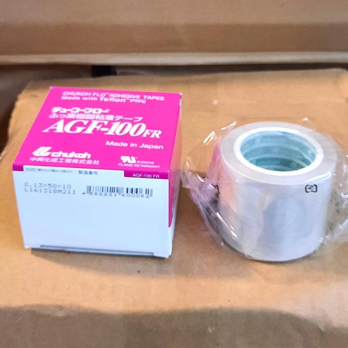 Jual Teflon tape chukoh AGF 100 FR-isolasi tahan panas 0.13 x 50 mm x 10 M - Jakarta Barat ...