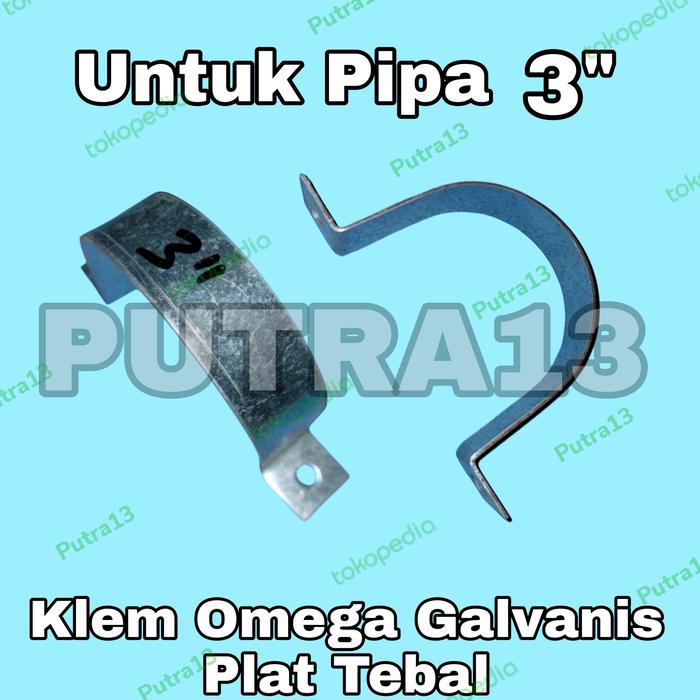 Jual klem omega tebal 3 inch - Jakarta Pusat - Putra13 | Tokopedia
