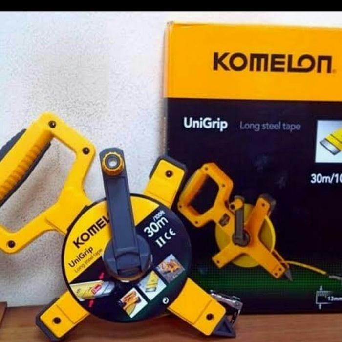 Jual Meteran Roll Gulung Plat Baja 30m komelon Measuring Tape - Jakarta ...