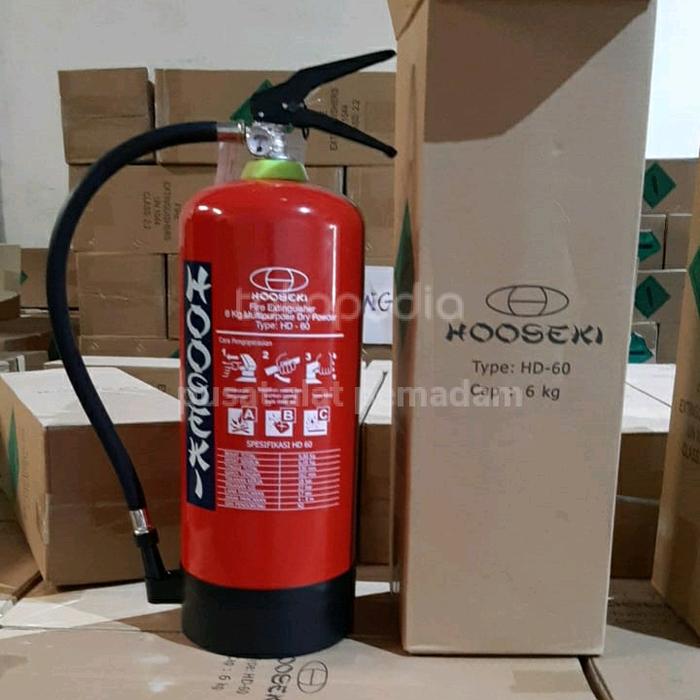 Jual fire extinguisher dry chemical powder merk hooseki HD-6 6kg - Kab. Tangerang - pusat alat ...