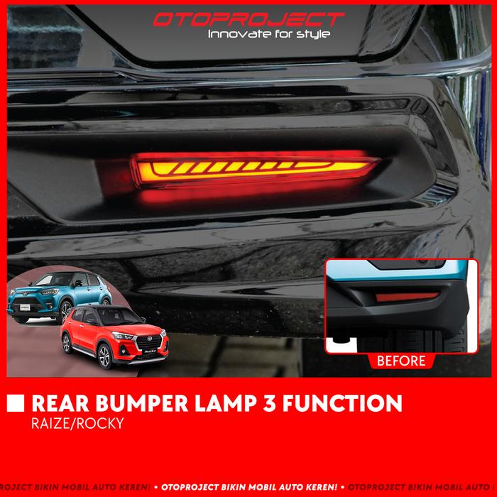Jual REAR BUMPER LAMP RAIZE / ROCKY 3 FUNGSION - Jakarta Barat ...