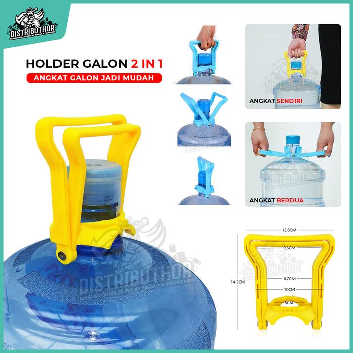 Promo Pengangkat galon air double handle alat angkat gallon holder ...