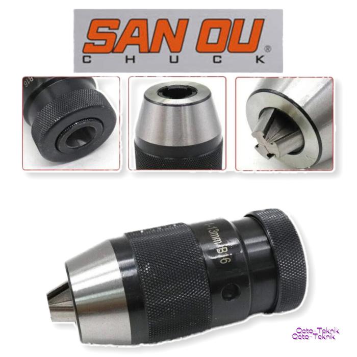 Jual kepala bor / keyless drill chuck 1-13mm B16 - Jakarta Pusat - octo ...