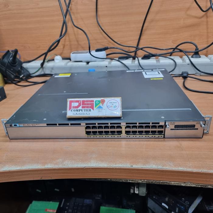 Jual Cisco catalyst 3750x series WS-C3750X-24T-S - Kab. Bogor - DScomp | Tokopedia