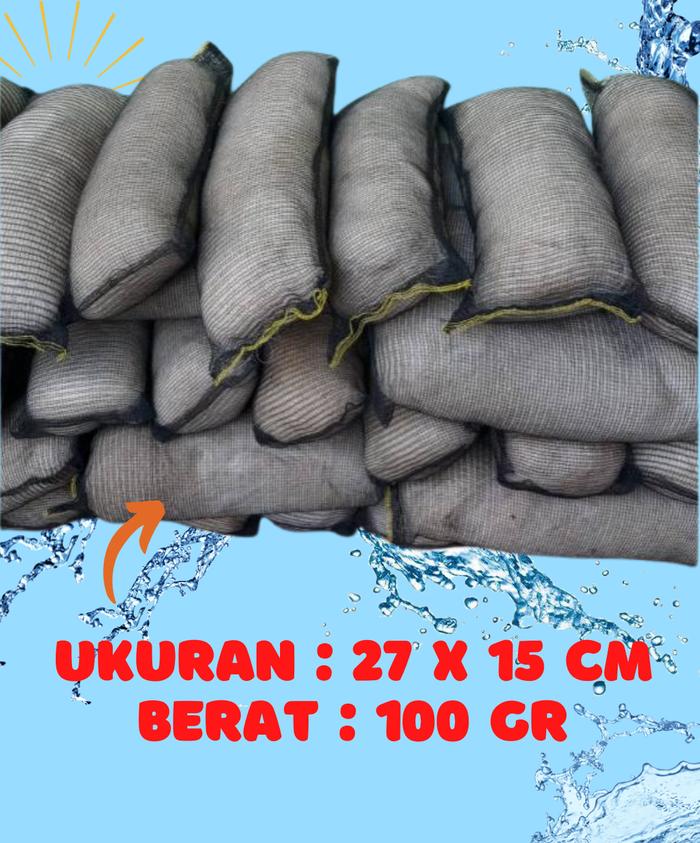 Jual Jaring Waring Nelayan Filter Kolam Ikan Saringan Air Aquarium ...