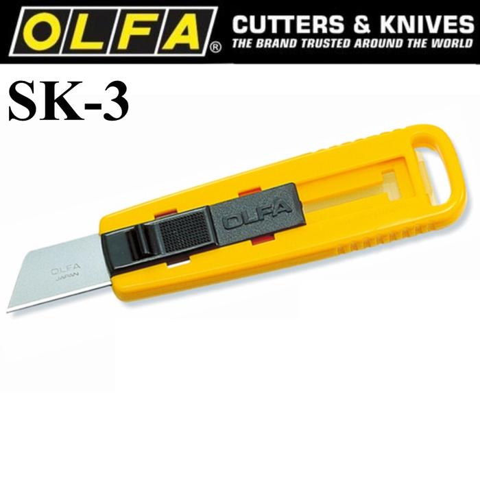 Jual Safety Cutter SK-3 Olfa Safety Knife - Jakarta Barat - WERATOOLS | Tokopedia