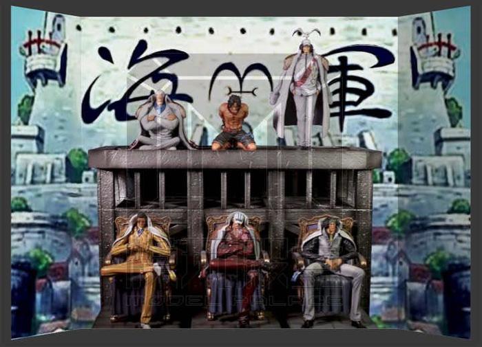 Jual Resin Anime One Piece The Execution of Ace By Model Palace Studio ...
