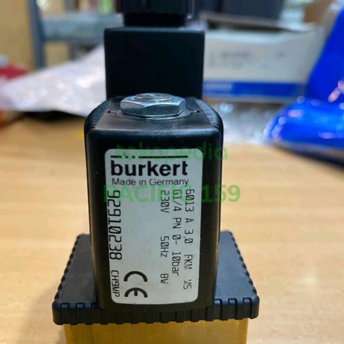 Jual SOLENOID VALVE BURKERT 6013 A 3.0 FKM MS - Jakarta Barat - PACIFIC ...