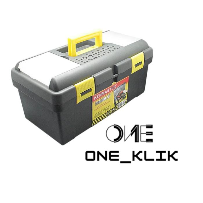 Jual Tool Box Besar 18" INCH KENMASTER/ Toolbox Kotak Peralatan ...