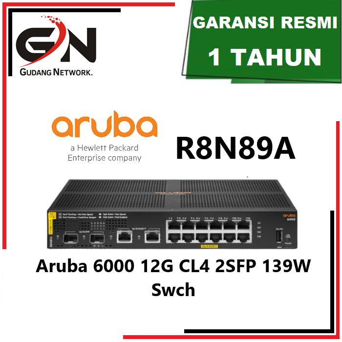 Jual R8N89A HPE Aruba 6000 12G CL4 2SFP 139W Swch - Jakarta Pusat ...
