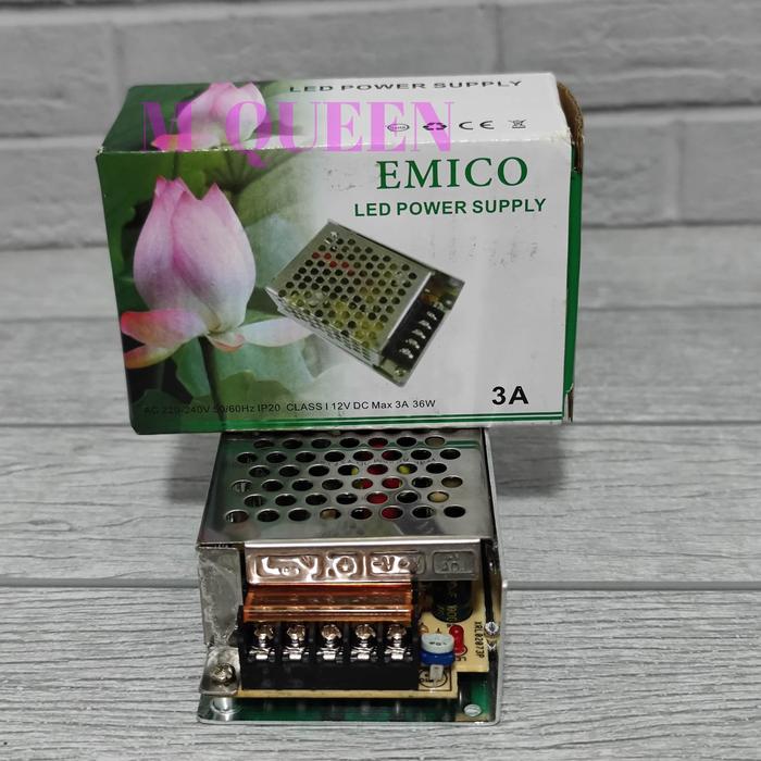 Jual TRAFO 3A TRAVO 3 AMPERE /ADAPTOR 3A /POWER SUPPLY 3A 12V LED STRIP ...