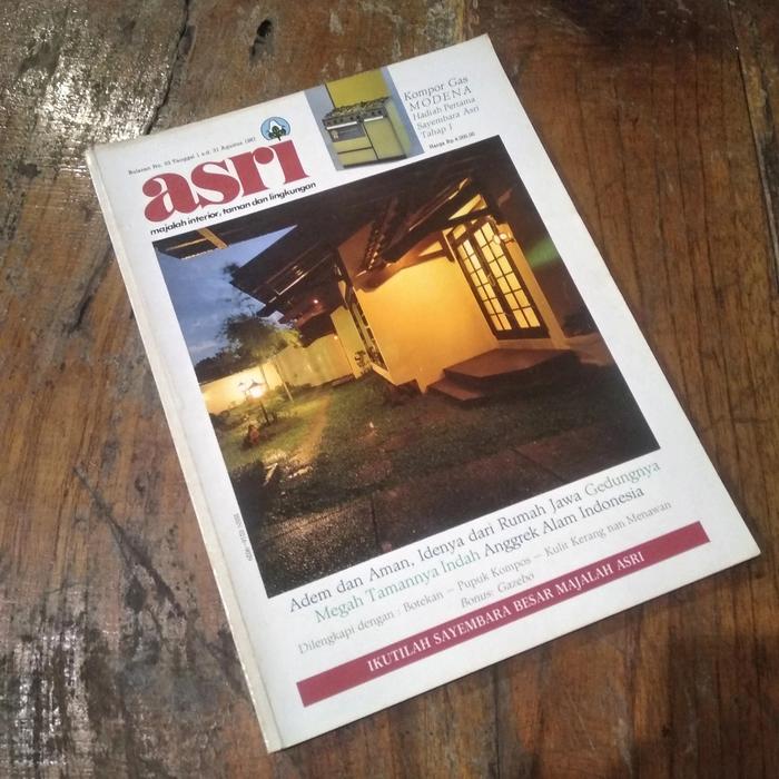 Jual MAJALAH ASRI MAJALAH INTERIOR TAMAN DAN LINGKUNGAN EDISI 31 AGUST ...