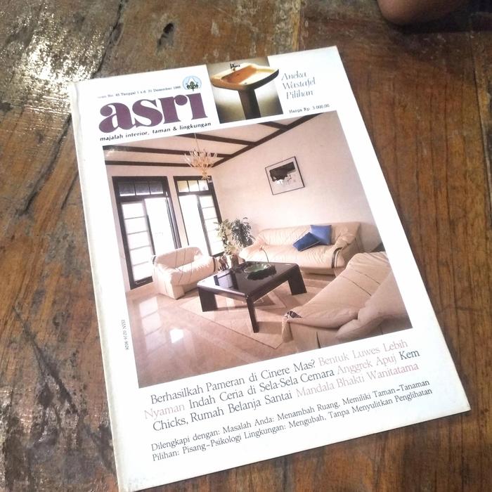Jual MAJALAH ASRI MAJALAH INTERIOR TAMAN DAN LINGKUNGAN EDISI 31 DES ...